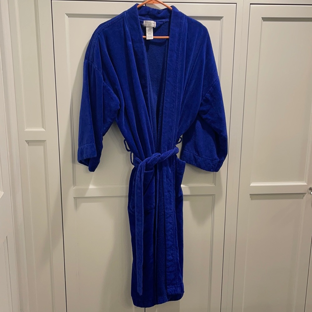 Christian Dior Blue Bathrobe One Size - Gem
